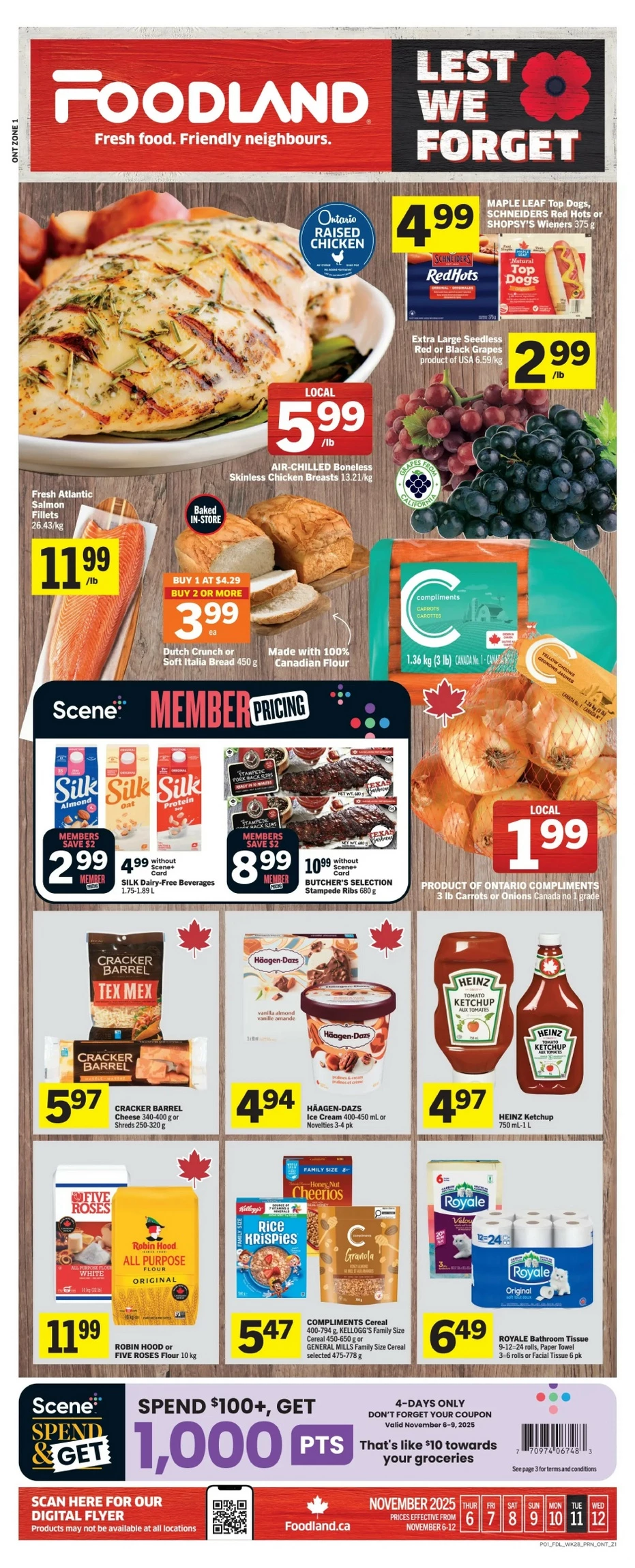 Foodland Flyer November 6 to November 12, 2025 | FlyerSeek