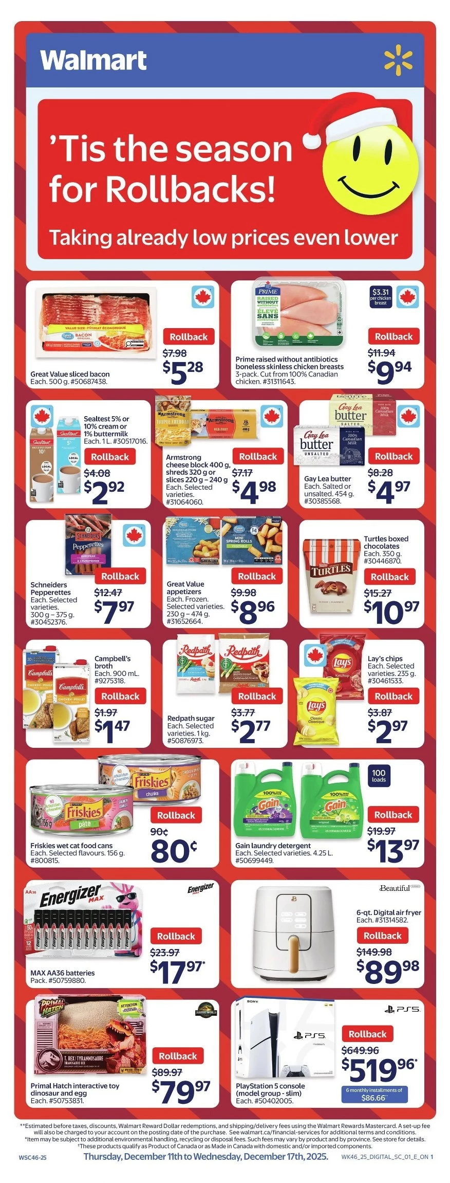 Walmart Flyer Canada December 11 to December 17, 2025 | FlyerSeek