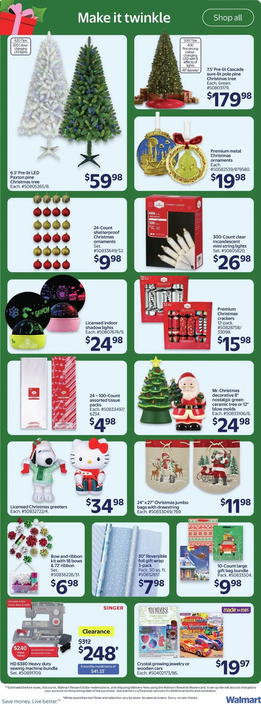 Walmart Flyer Canada 18 December - 24 December, 2025 | FlyerSeek