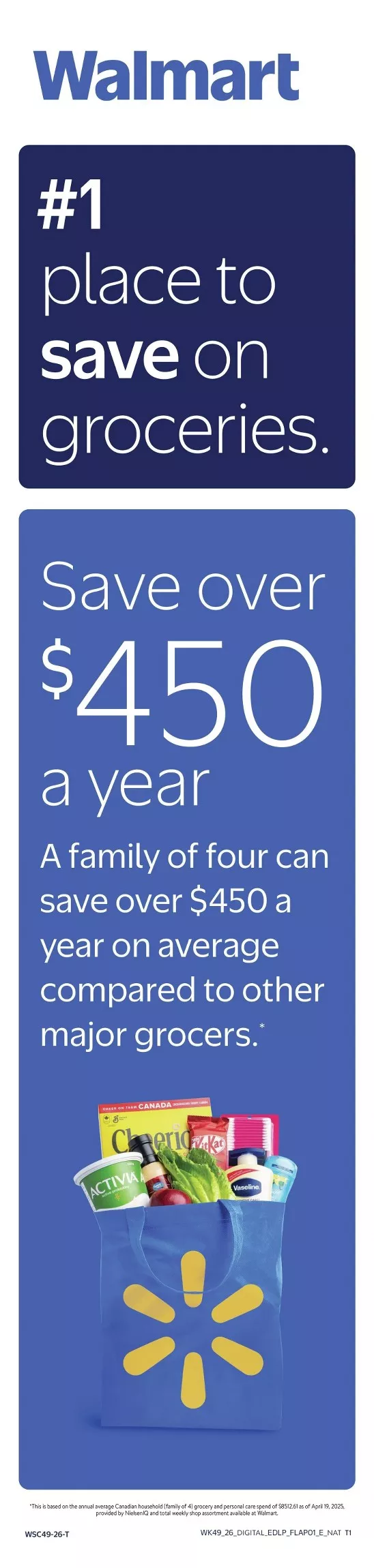 Walmart Flyer Canada January 8 to January 14, 2026 | FlyerSeek