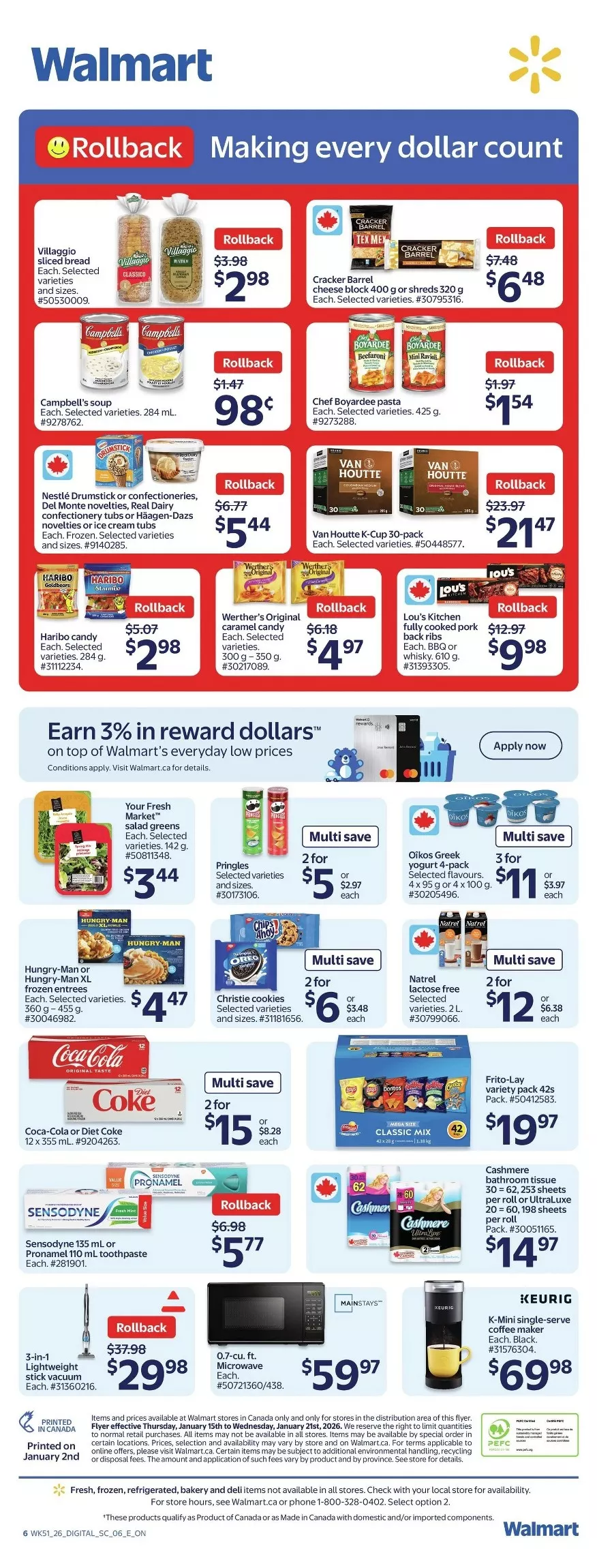 Walmart Flyer Canada January 15 to January 21, 2026 | FlyerSeek