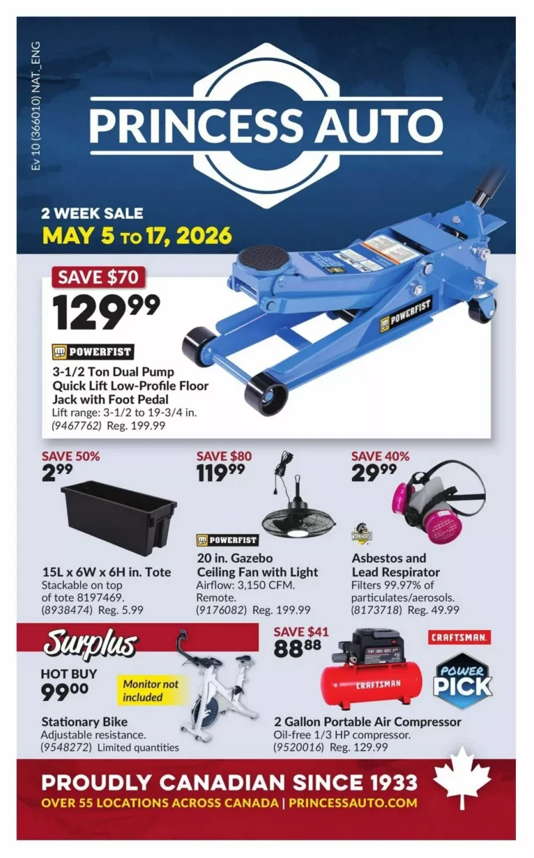 Princess Auto Flyer New 2026 June | FlyerSeek